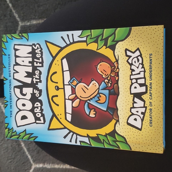 Dog Man | Other | Dog Man Lord Of The Fleas Hardcover Book Graphic ...